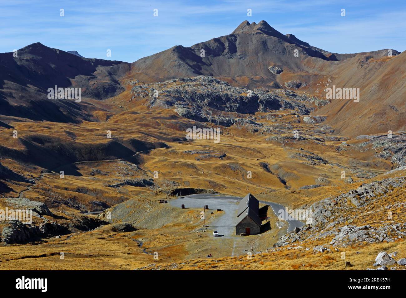 Col de la Bonnette, Jausiers, Alpes-de-Haute-Provence, Provence-Alpes ...