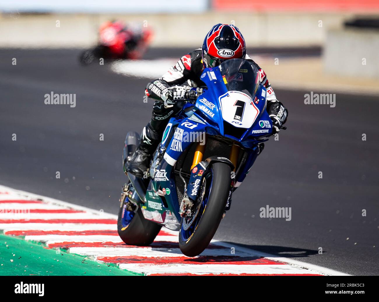 July 08 2023 Monterey, CA, U.S.A Jake Gagne(1) takes the lead coming ...