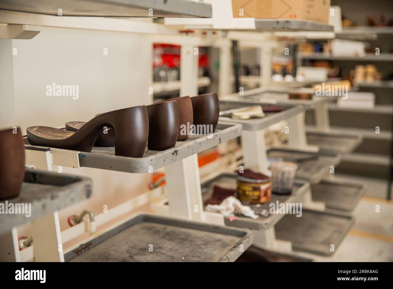 Shoe last factory hi-res stock photography and images - Alamy