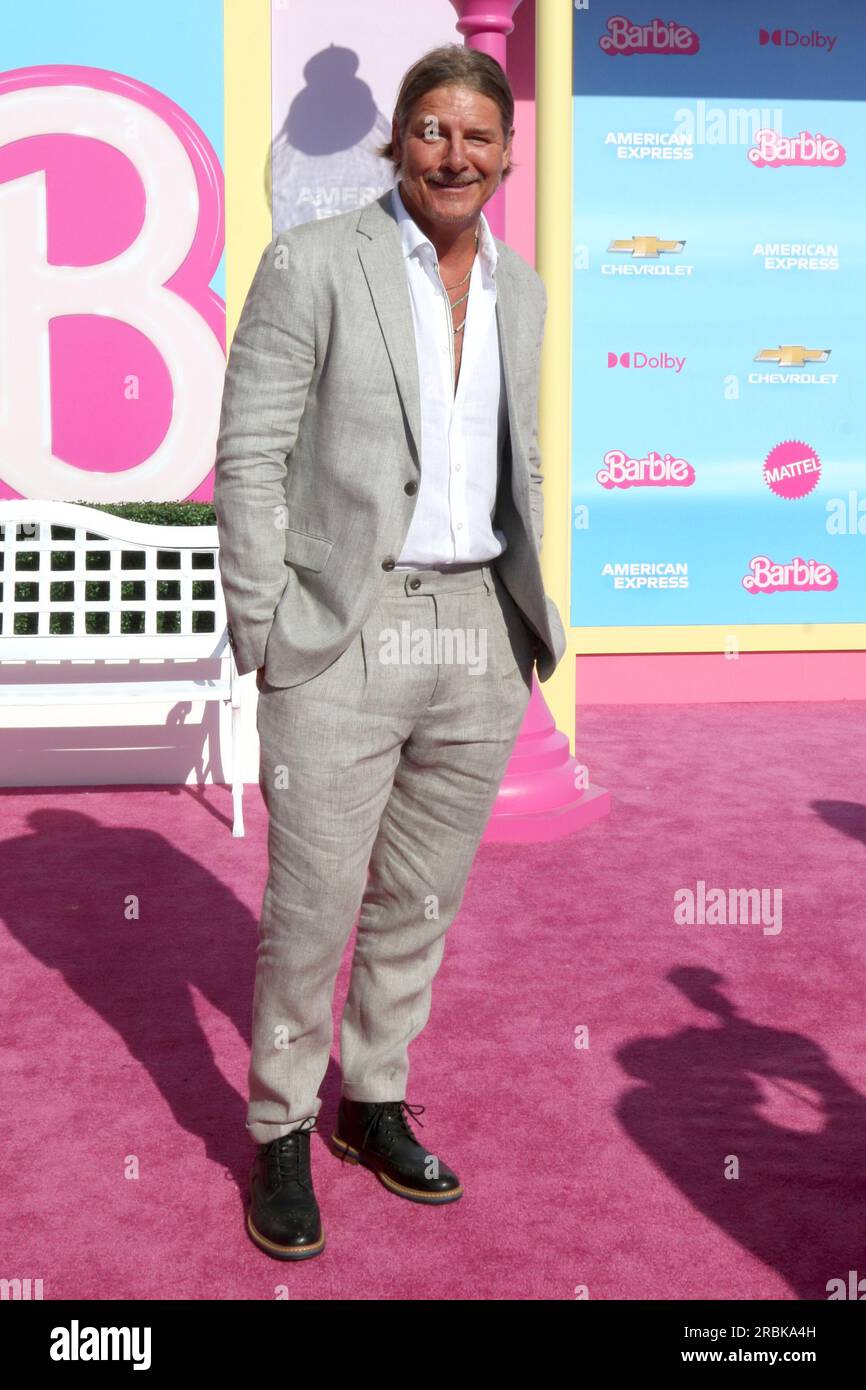 LOS ANGELES - JUL 9: Ty Pennington at the Barbie World Premiere at the ...