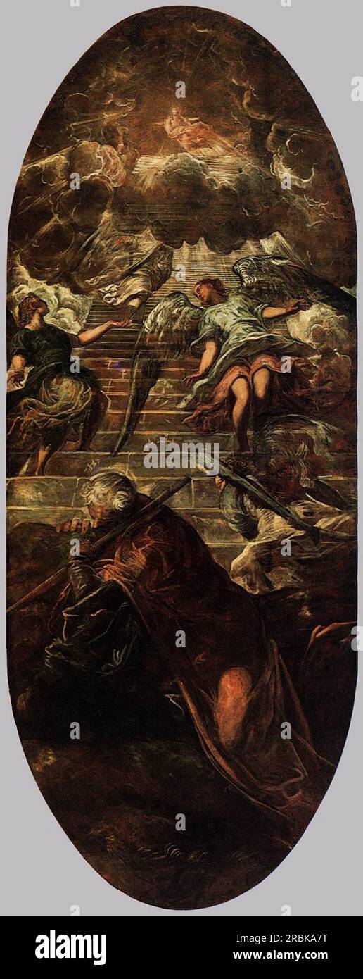 Jacob's ladder painting hi-res stock photography and images - Alamy