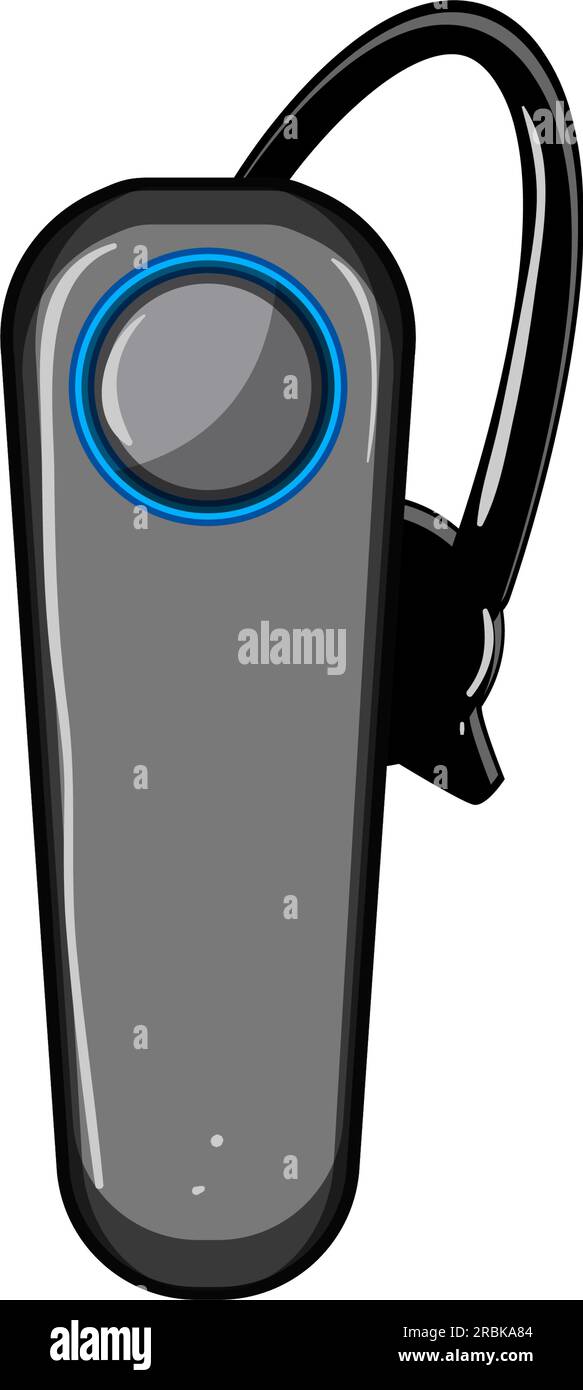 headphones headset audio cartoon vector illustration Stock Vector Image ...