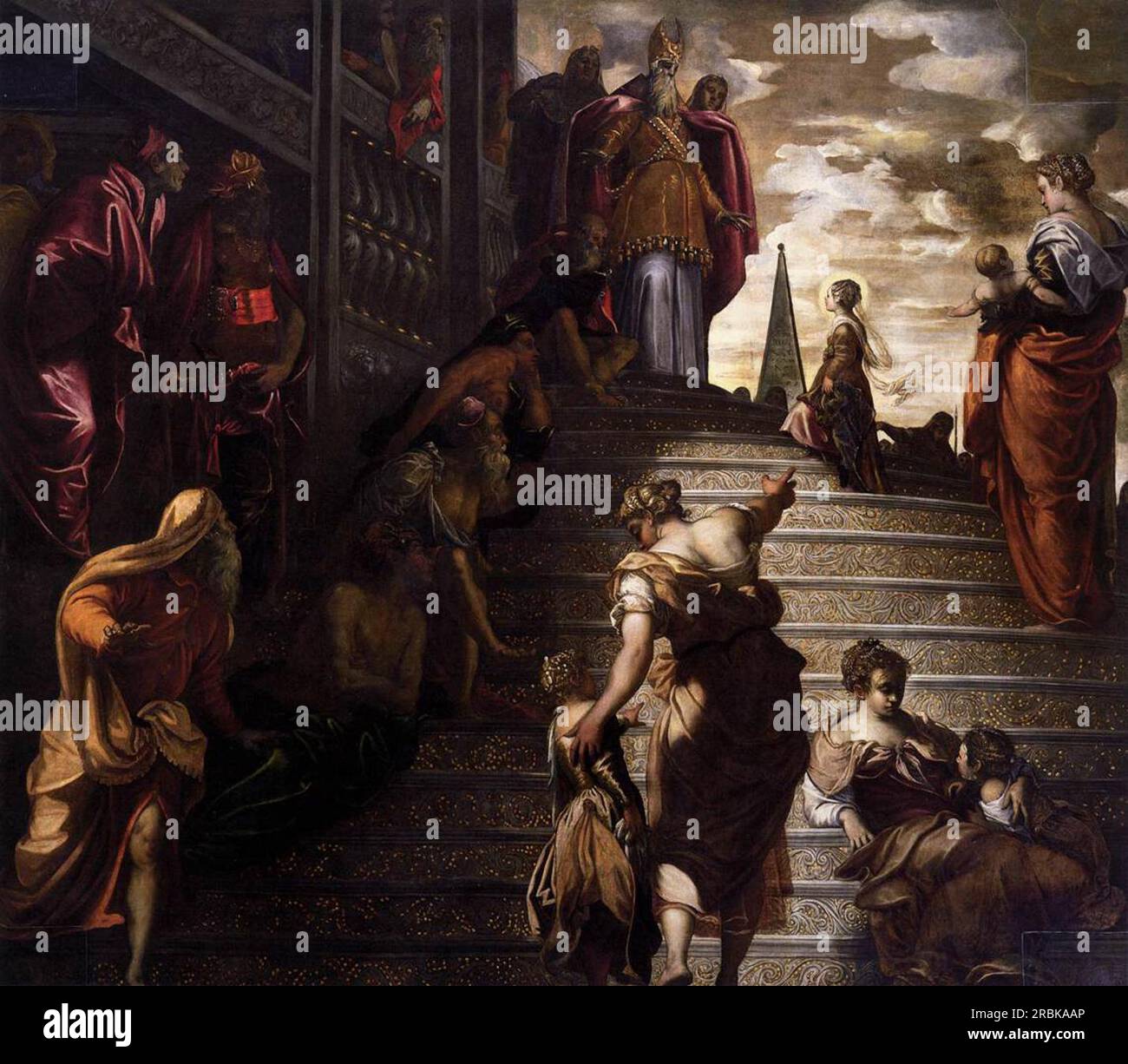 Presentation of the virgin tintoretto hi-res stock photography and images - Alamy