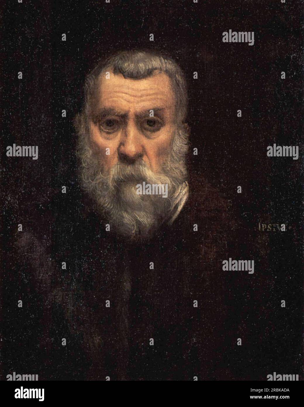 Self-Portrait 1588 by Tintoretto Stock Photo - Alamy