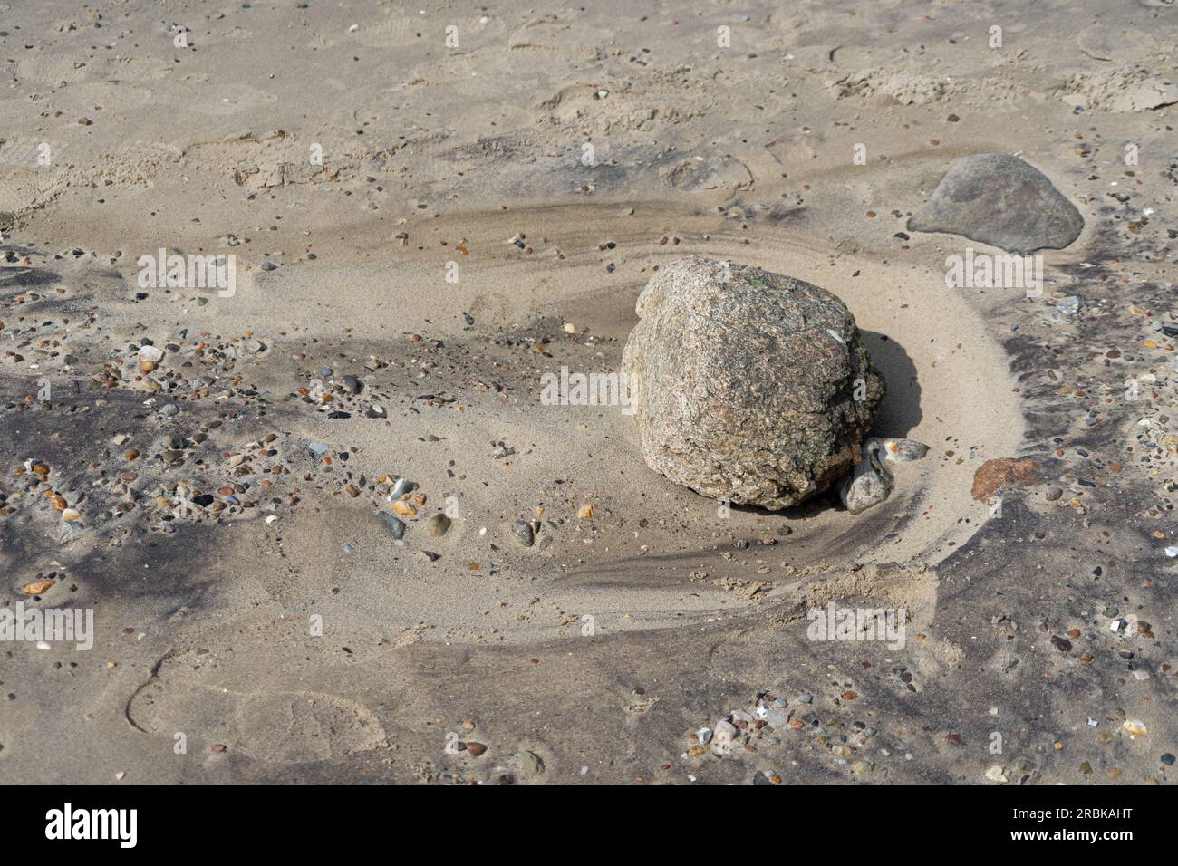 Erosion patterns on sand hi-res stock photography and images - Alamy