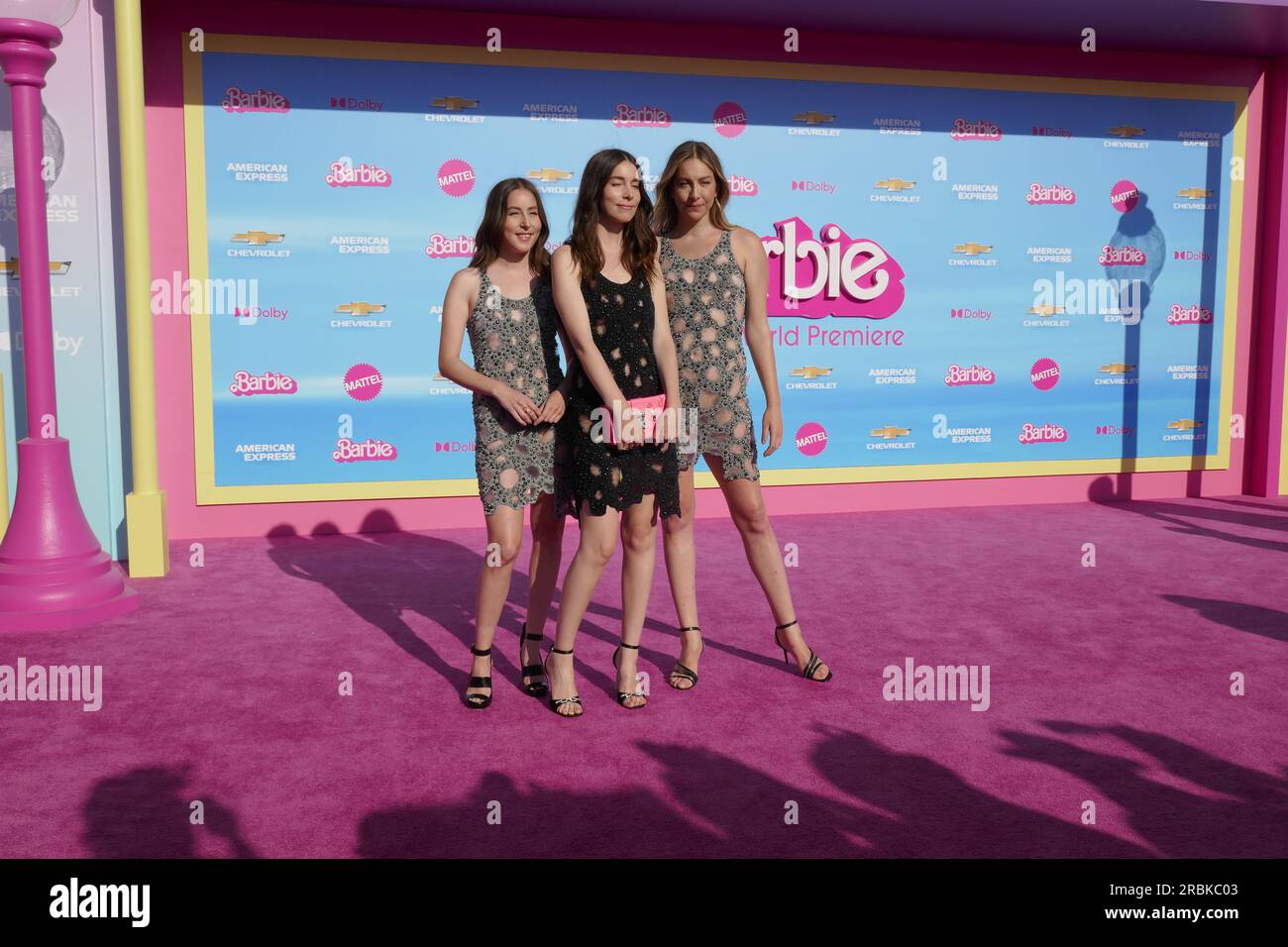 Los Angeles, California, USA 9th July 2023 Singers Haim attends Warner ...