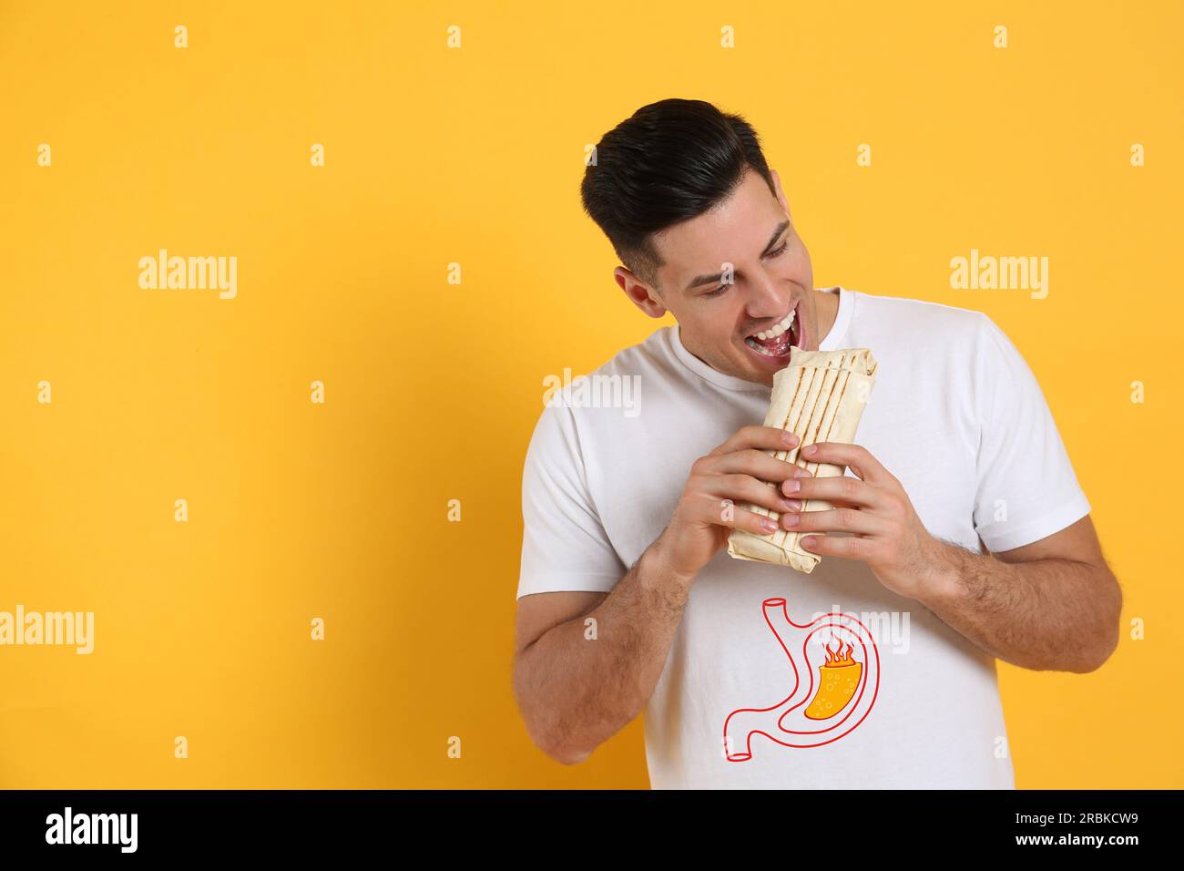 Improper nutrition can lead to heartburn or other gastrointestinal ...