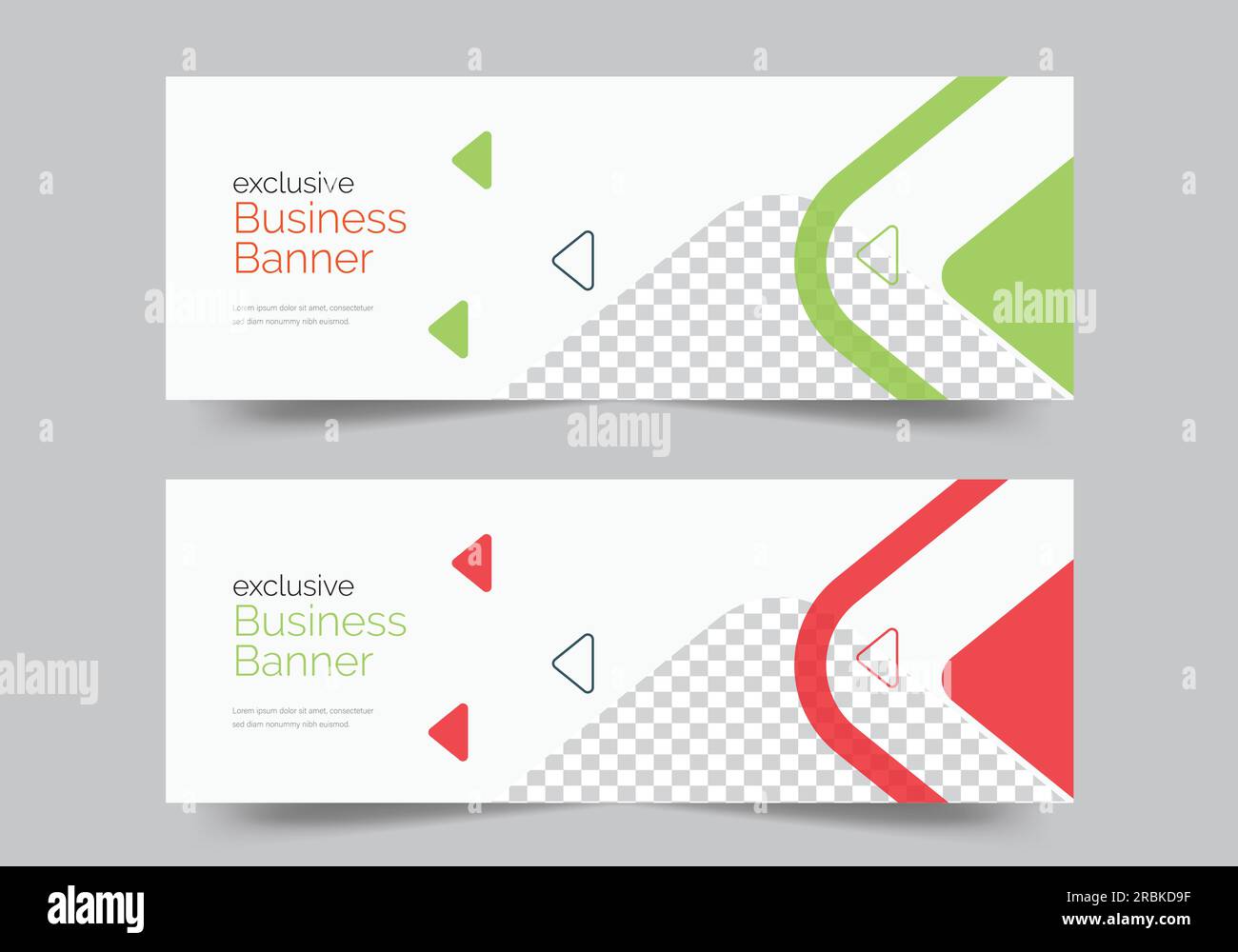 Professional corporate business banner template design Stock Vector ...