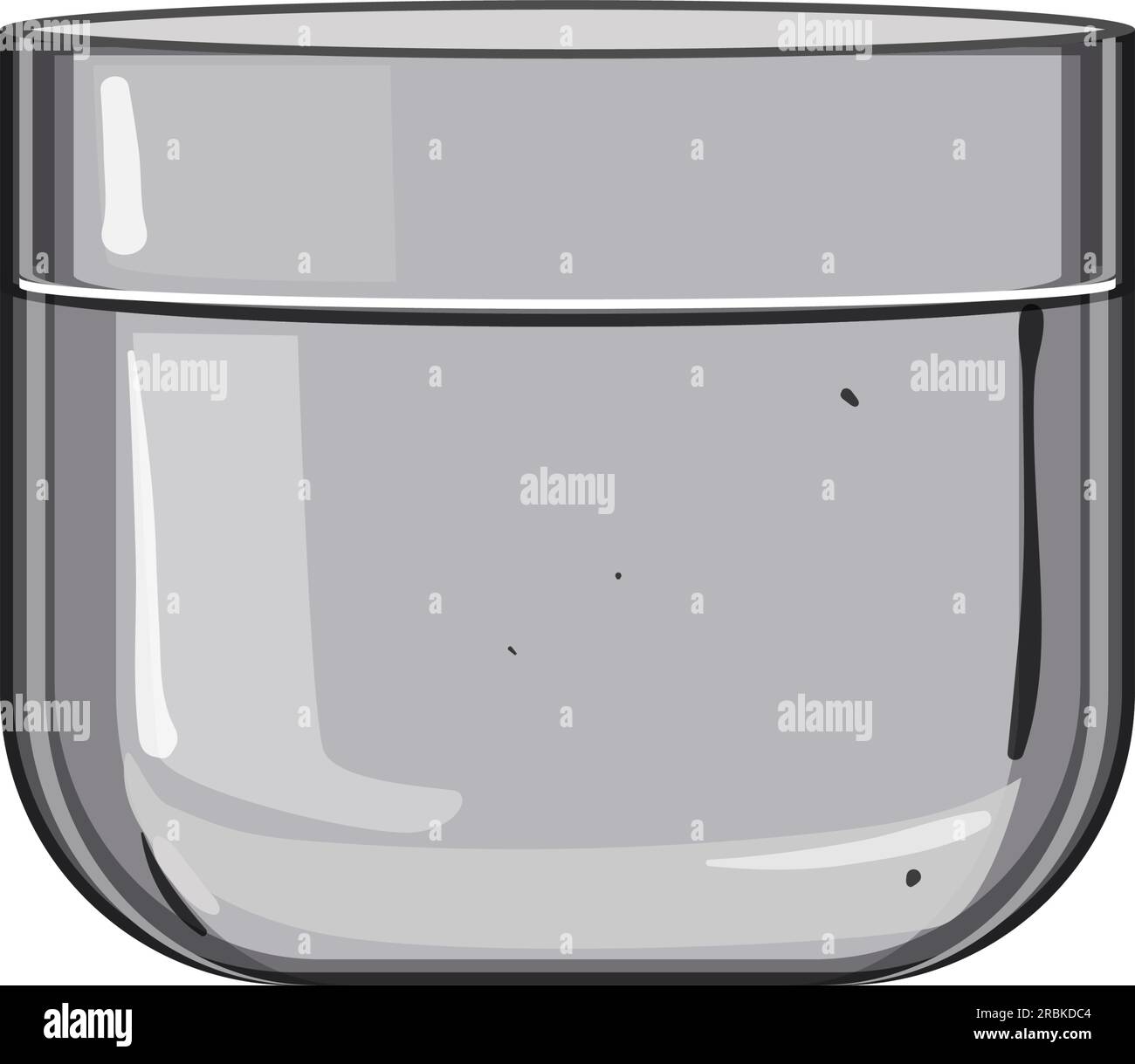 container metal tin can cartoon vector illustration Stock Vector Image ...