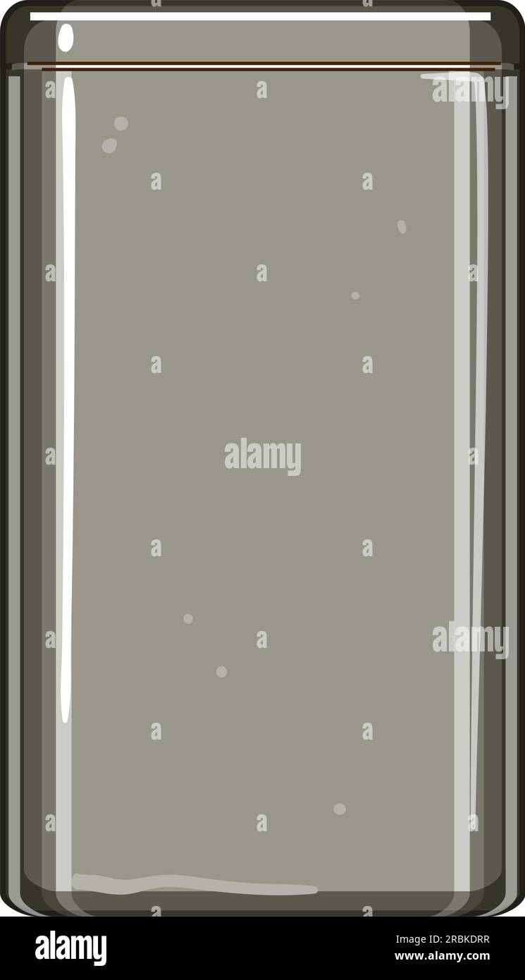 packaging metal tin can cartoon vector illustration Stock Vector Image ...