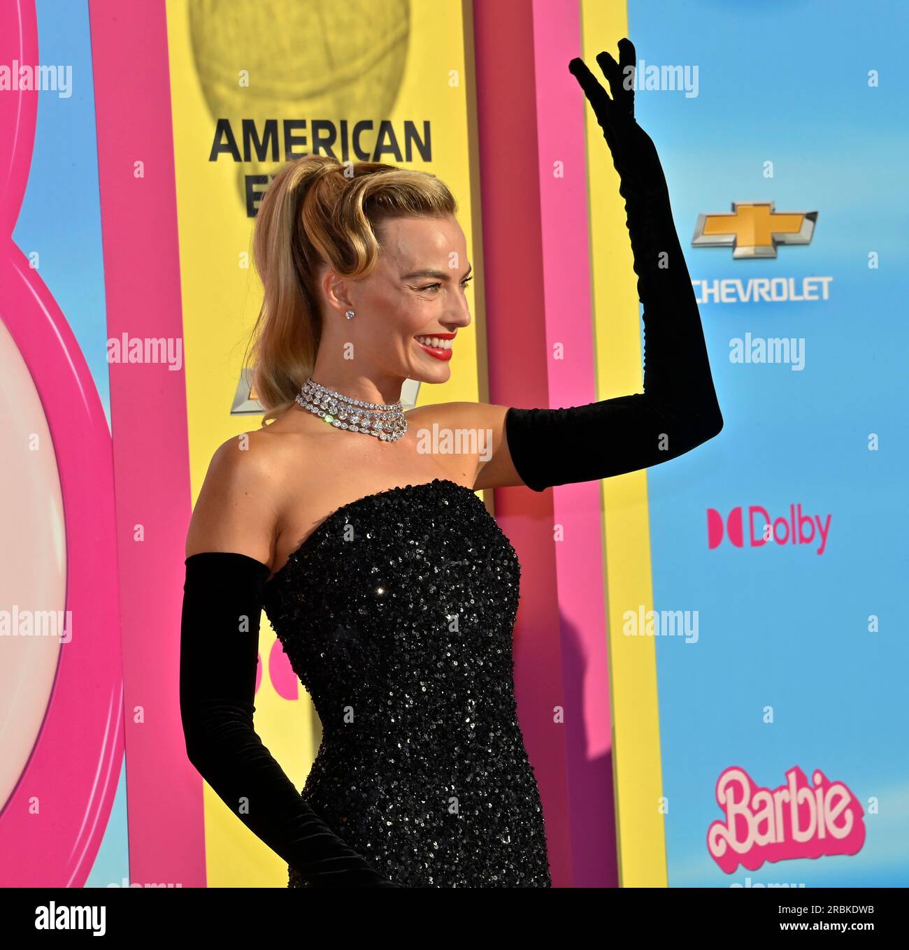 Los Angeles, United States. 09th July, 2023. Cast member Margot Robbie ...