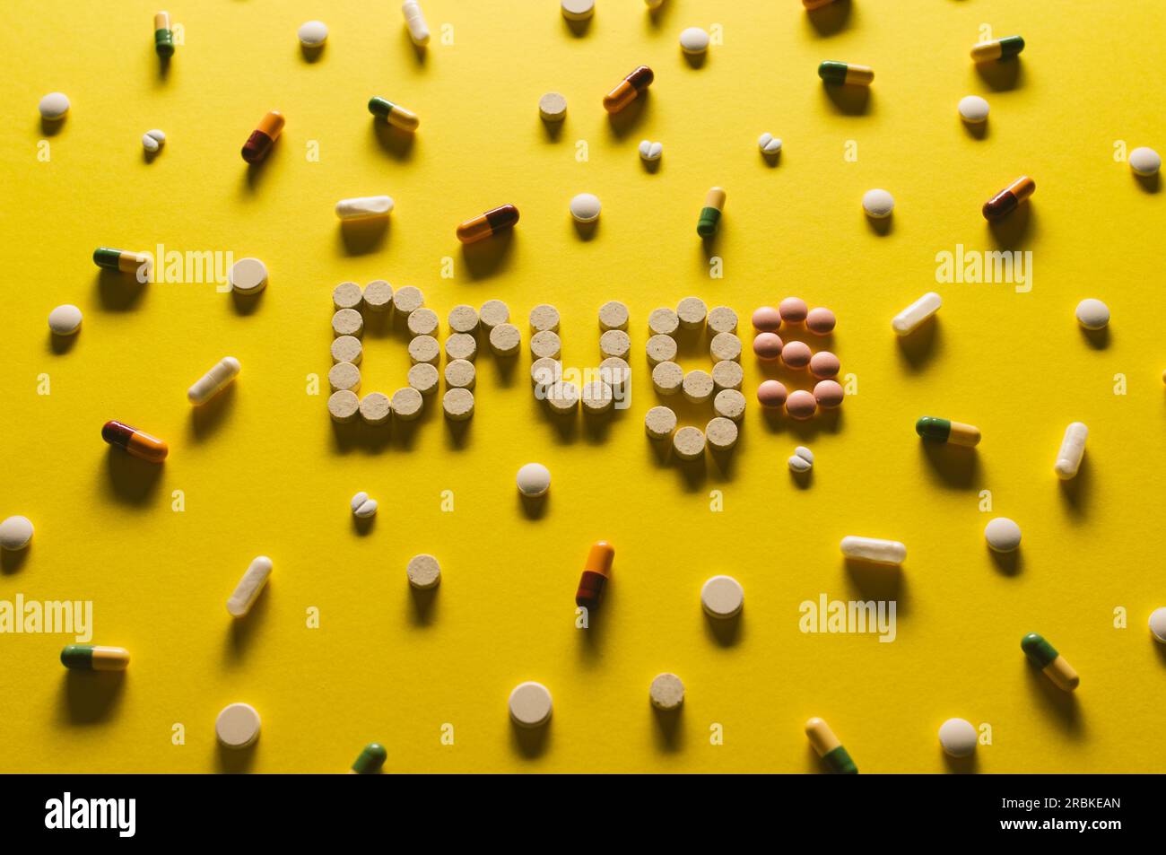 Text drug abuse written hi-res stock photography and images - Alamy