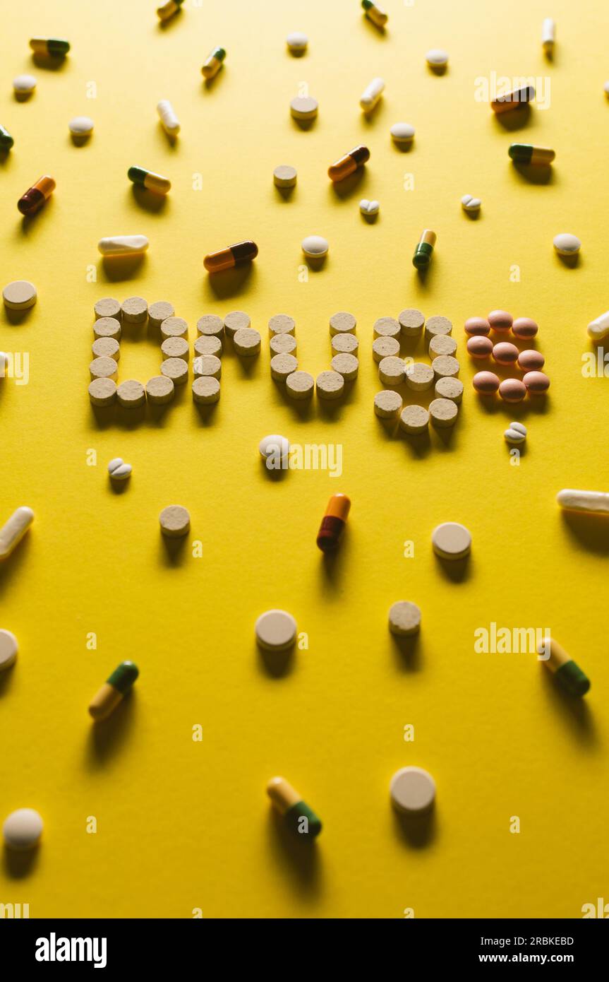 Text drug abuse written hi-res stock photography and images - Alamy