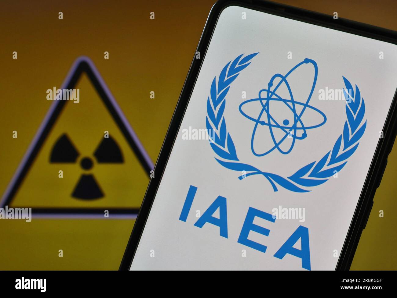 Iaea logo hi-res stock photography and images - Alamy