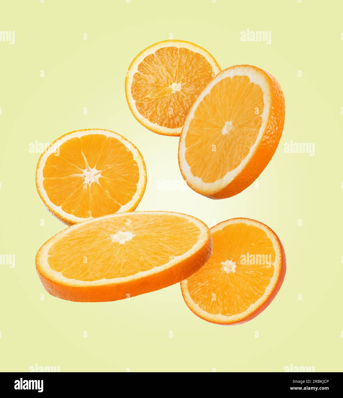 Collage orange juice slices hi-res stock photography and images - Alamy