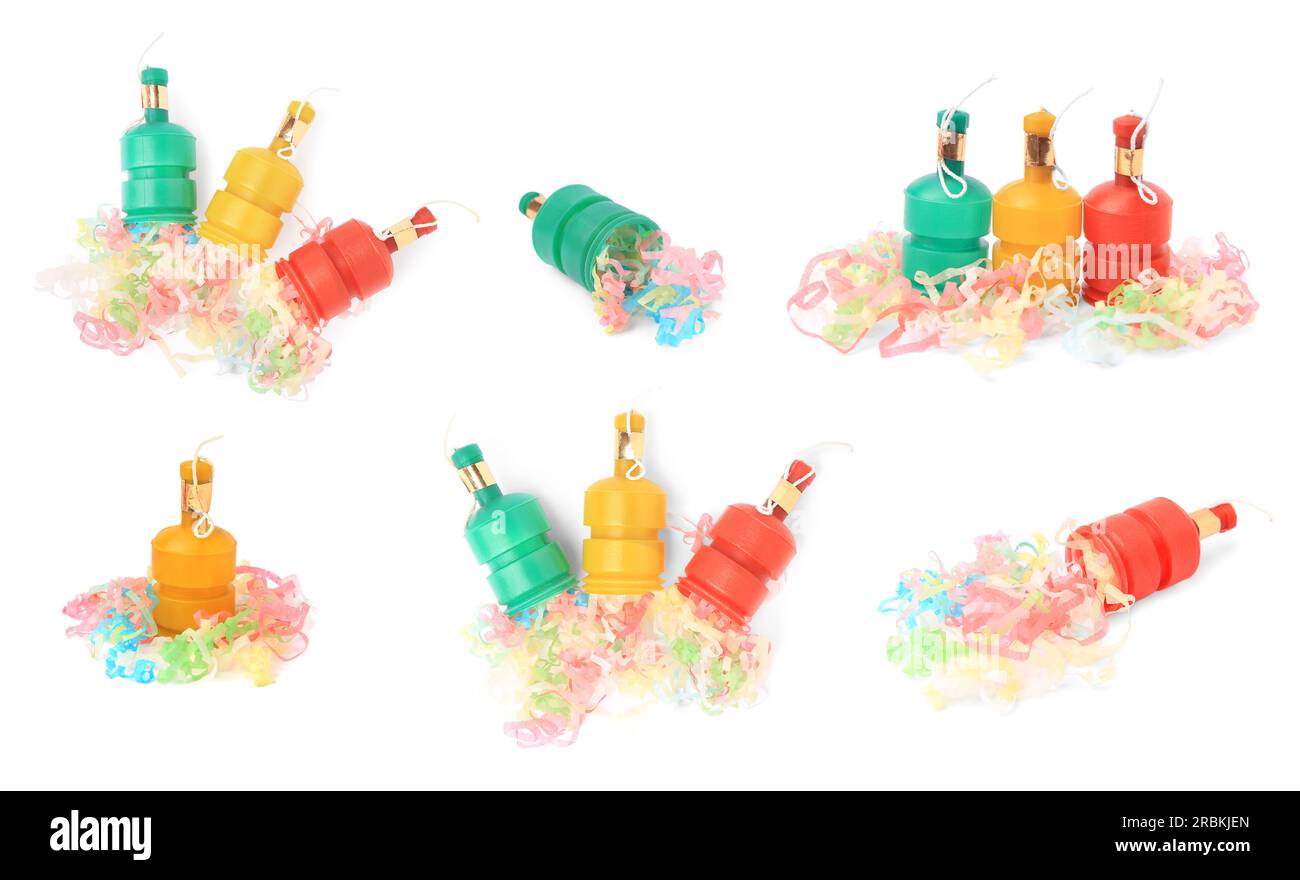 Party popper poppers streamers hi-res stock photography and images - Alamy