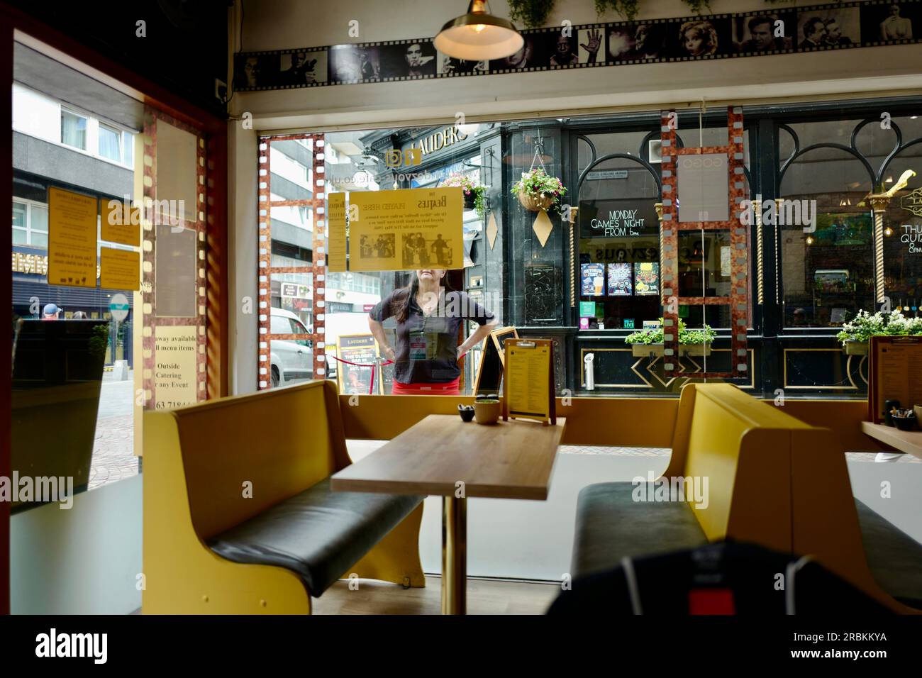 The dark kitchen hi-res stock photography and images - Alamy