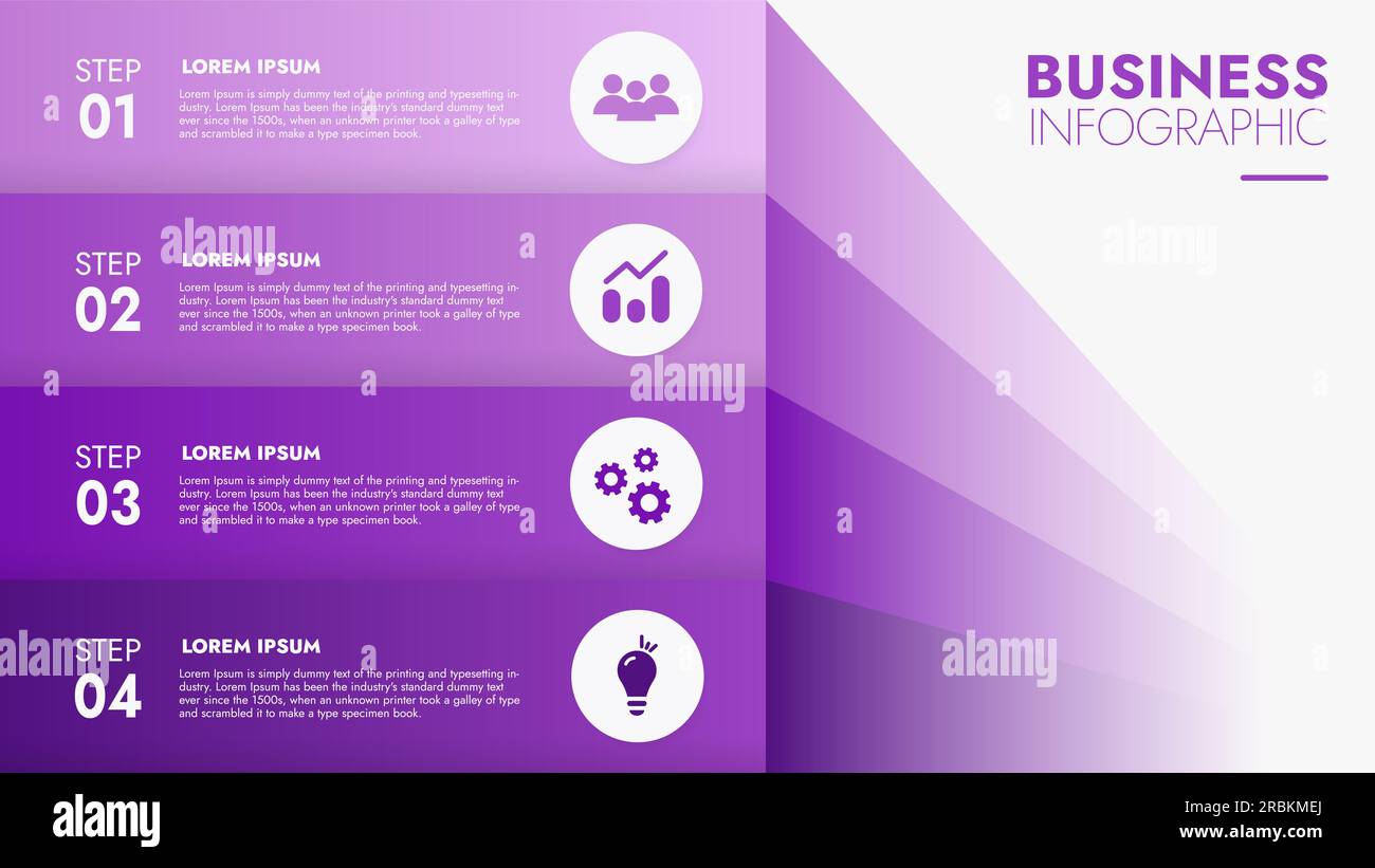 Infographic template for presentations and features data visualization ...