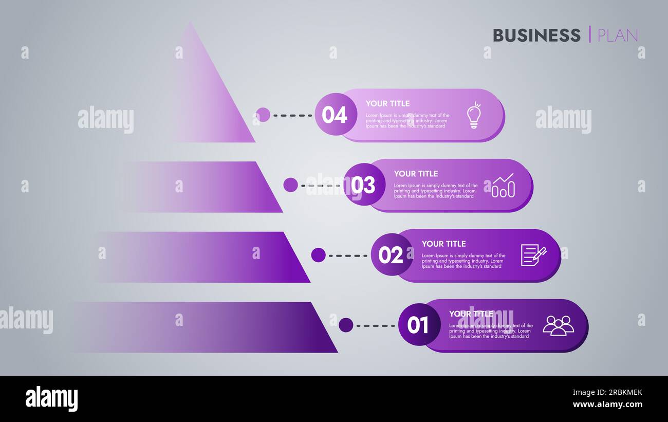 Infographic template for presentations and features data visualization ...