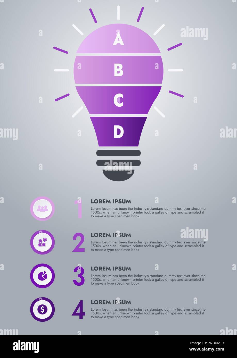 Infographic template for presentations and features data visualization ...