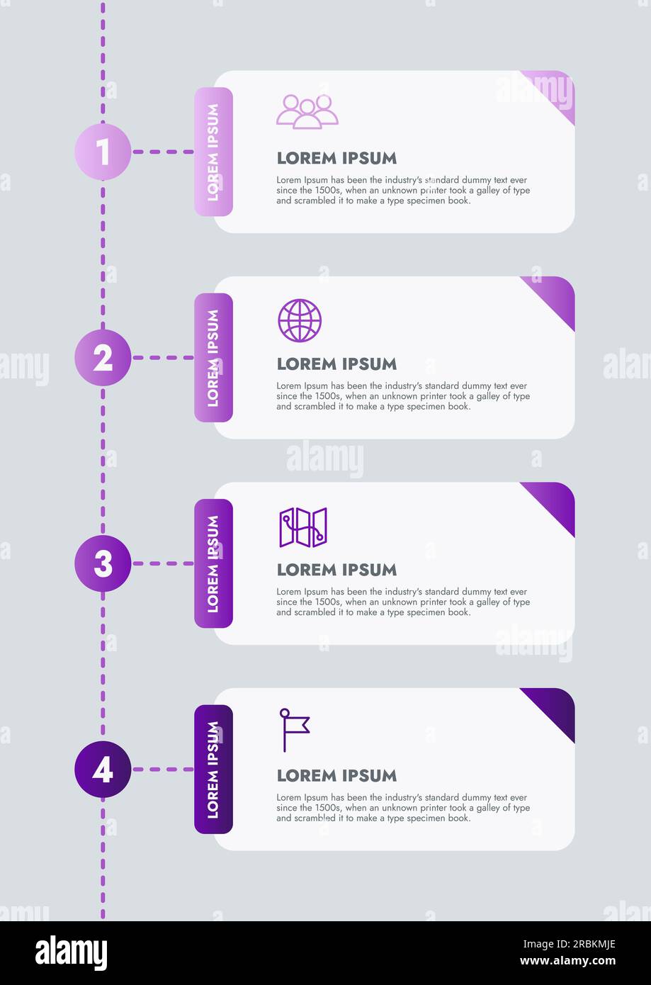 Infographic template for presentations and features data visualization ...