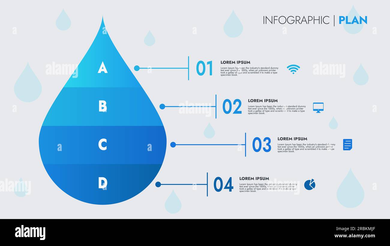 Infographic template for presentations and features data visualization ...