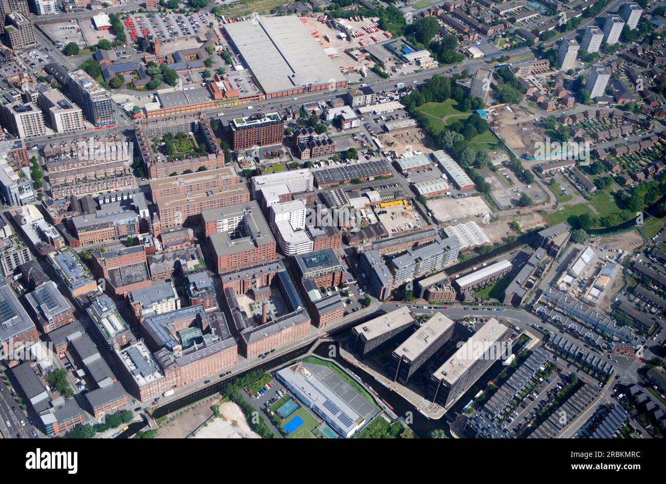 Northern Quarter district of Manchester City Centre, northern England ...