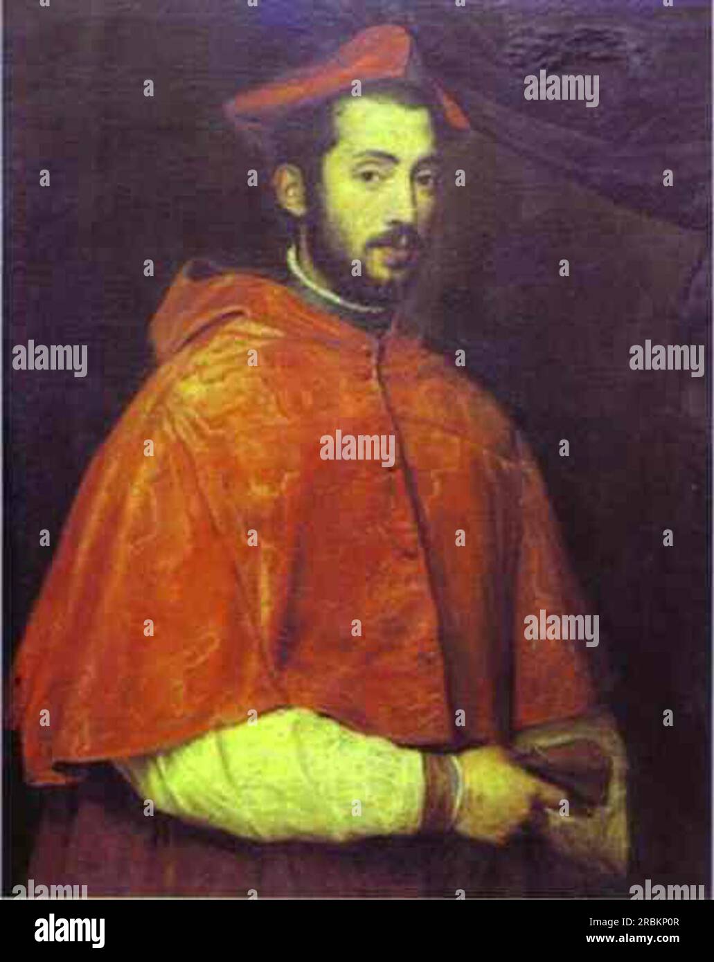 Titian cardinal alessandro farnese hi-res stock photography and images ...