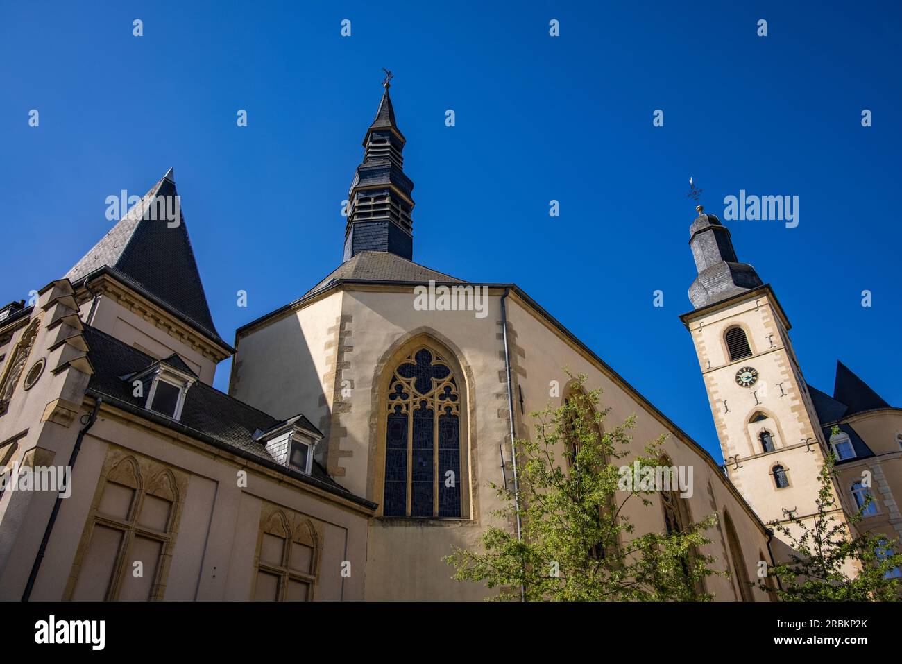 Church of st michael luxembourg hi-res stock photography and images - Alamy