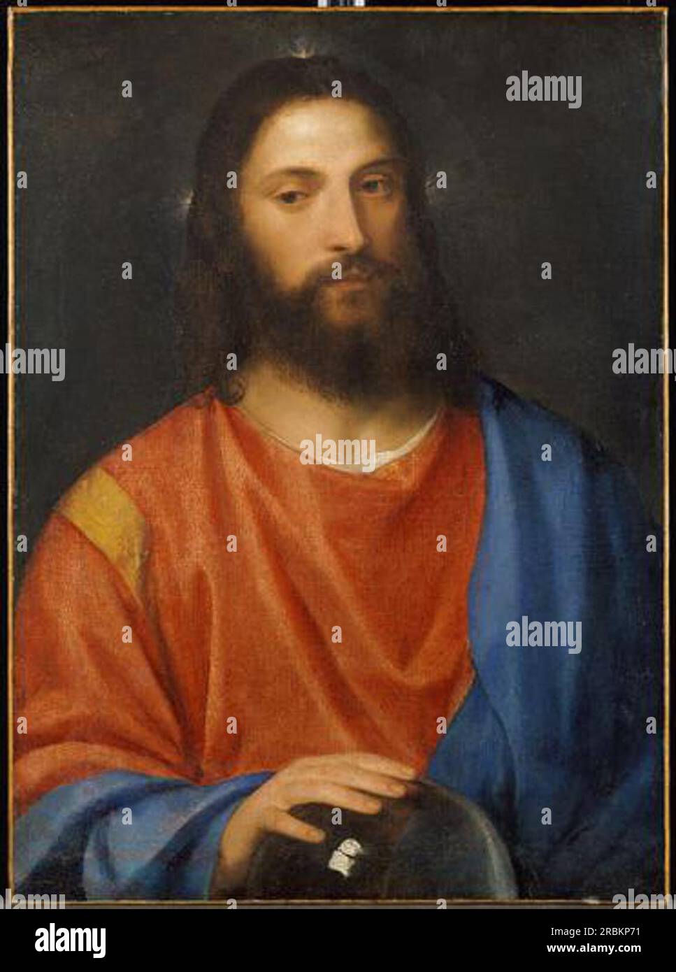 Christ with the globe hi-res stock photography and images - Alamy