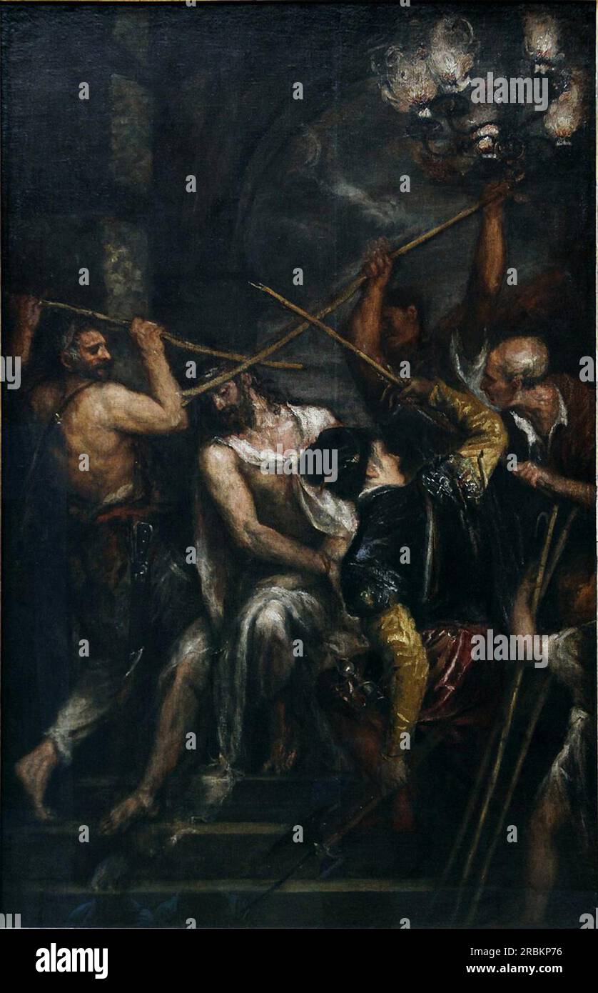 Titian crowning with thorns hi-res stock photography and images - Alamy