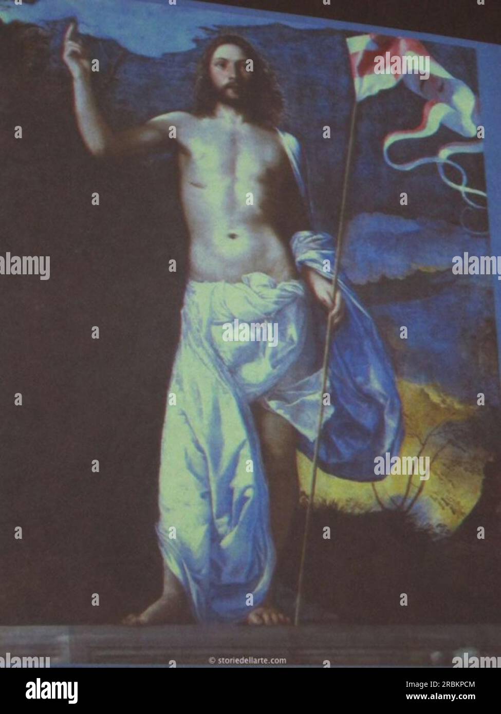 Risen christ titian hi-res stock photography and images - Alamy