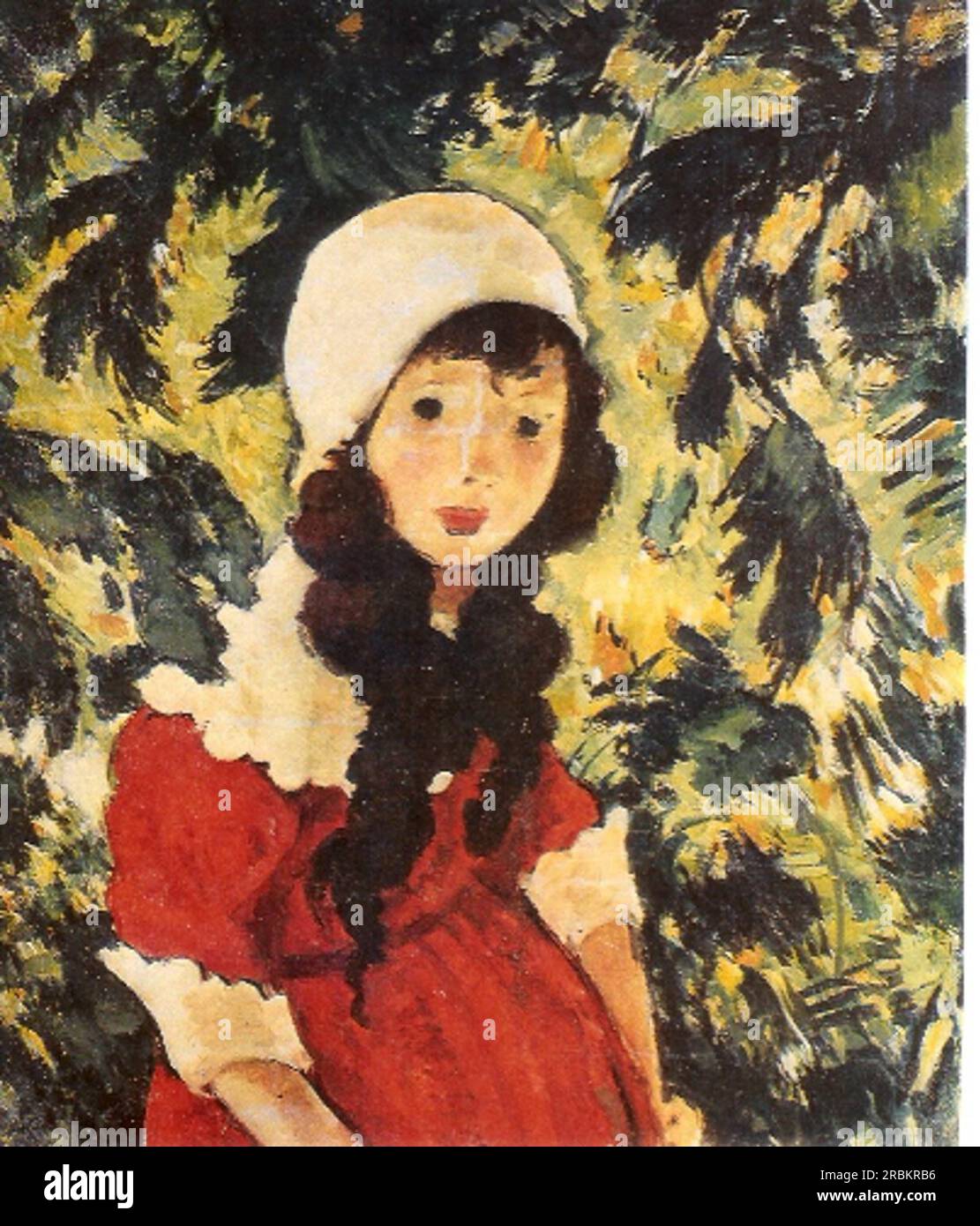 The Woodman's Girl 1924 by Nicolae Tonitza Stock Photo - Alamy