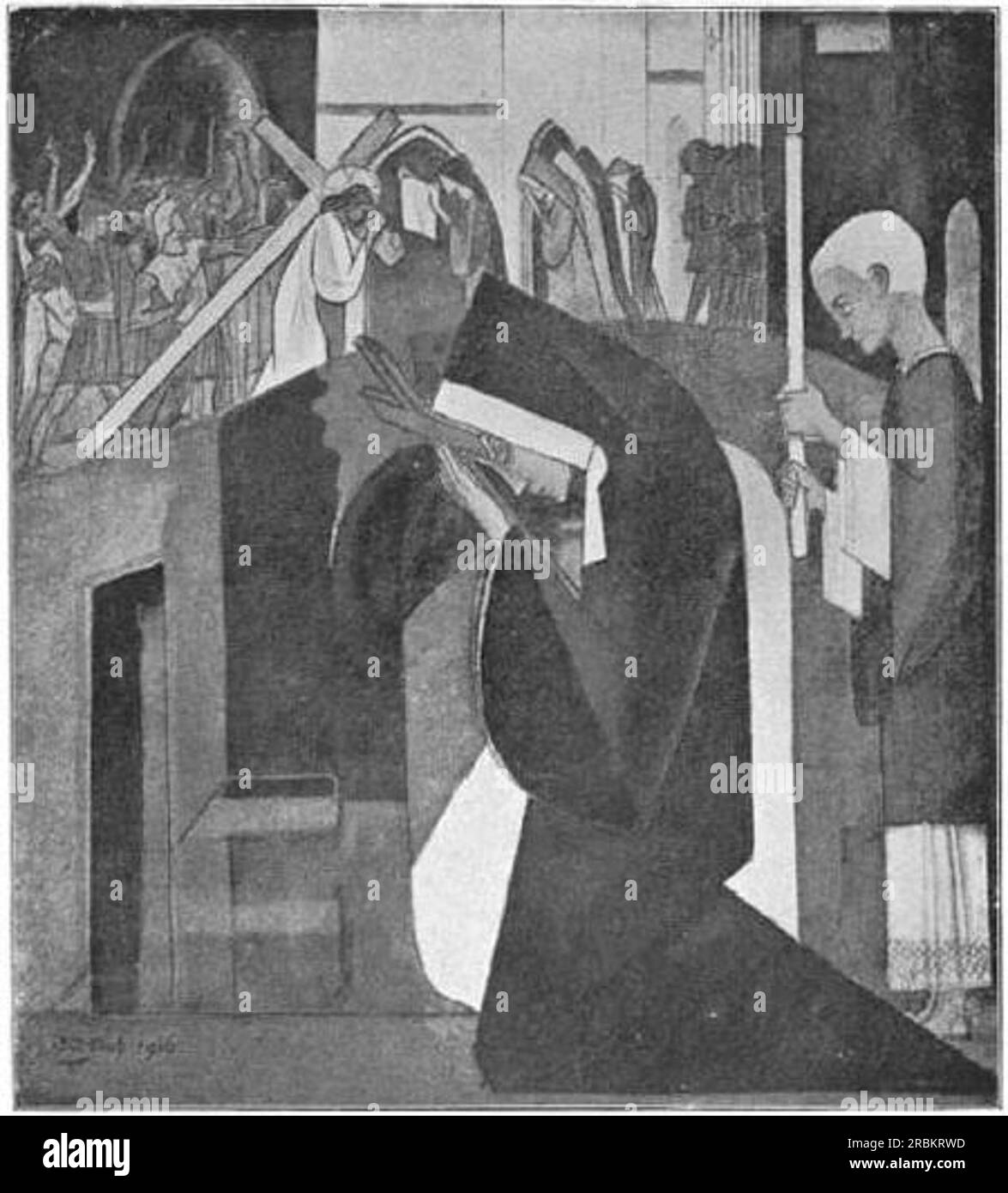 Veronica 1916 by Jan Toorop Stock Photo - Alamy