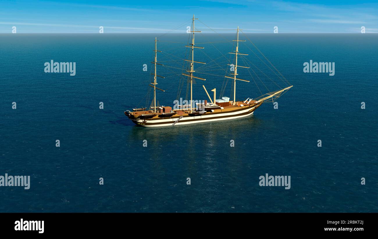 The Amerigo Vespucci is a tall ship of the Italian Navy (Marina ...