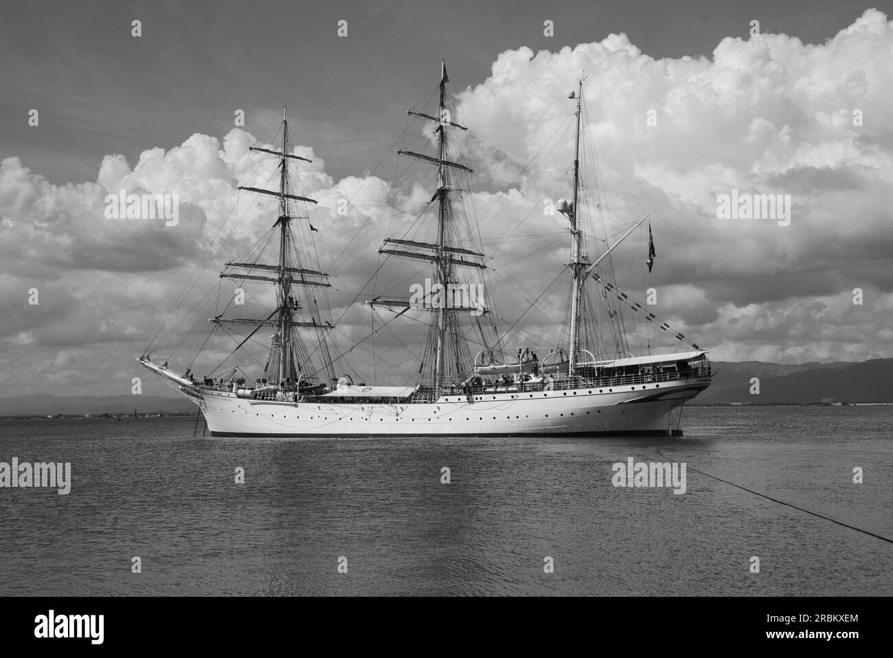 Captivating beauty at Port Royal Harbour as the majestic Statsraad ...