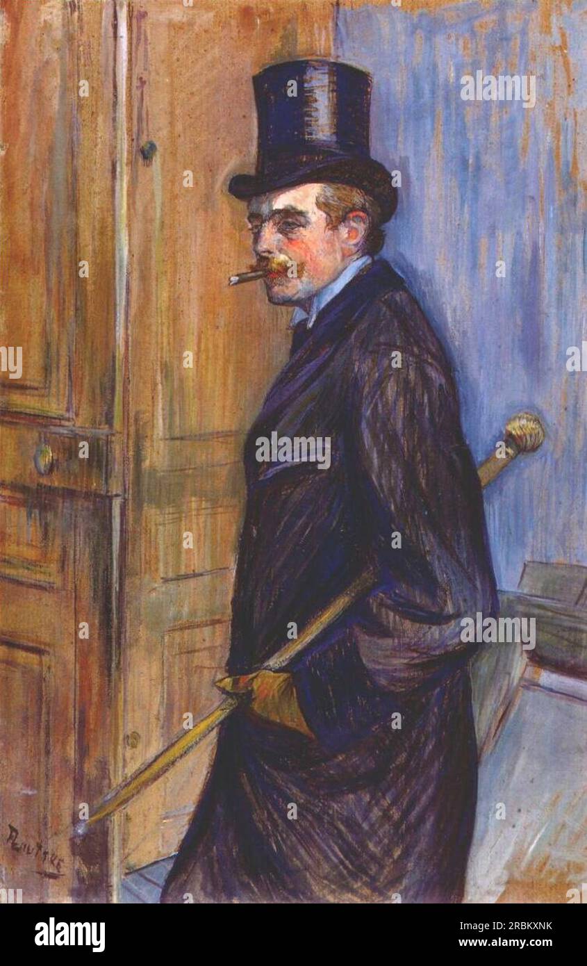 Monsieur Louis Pascal 1891 by Henri de Toulouse-Lautrec Stock Photo - Alamy