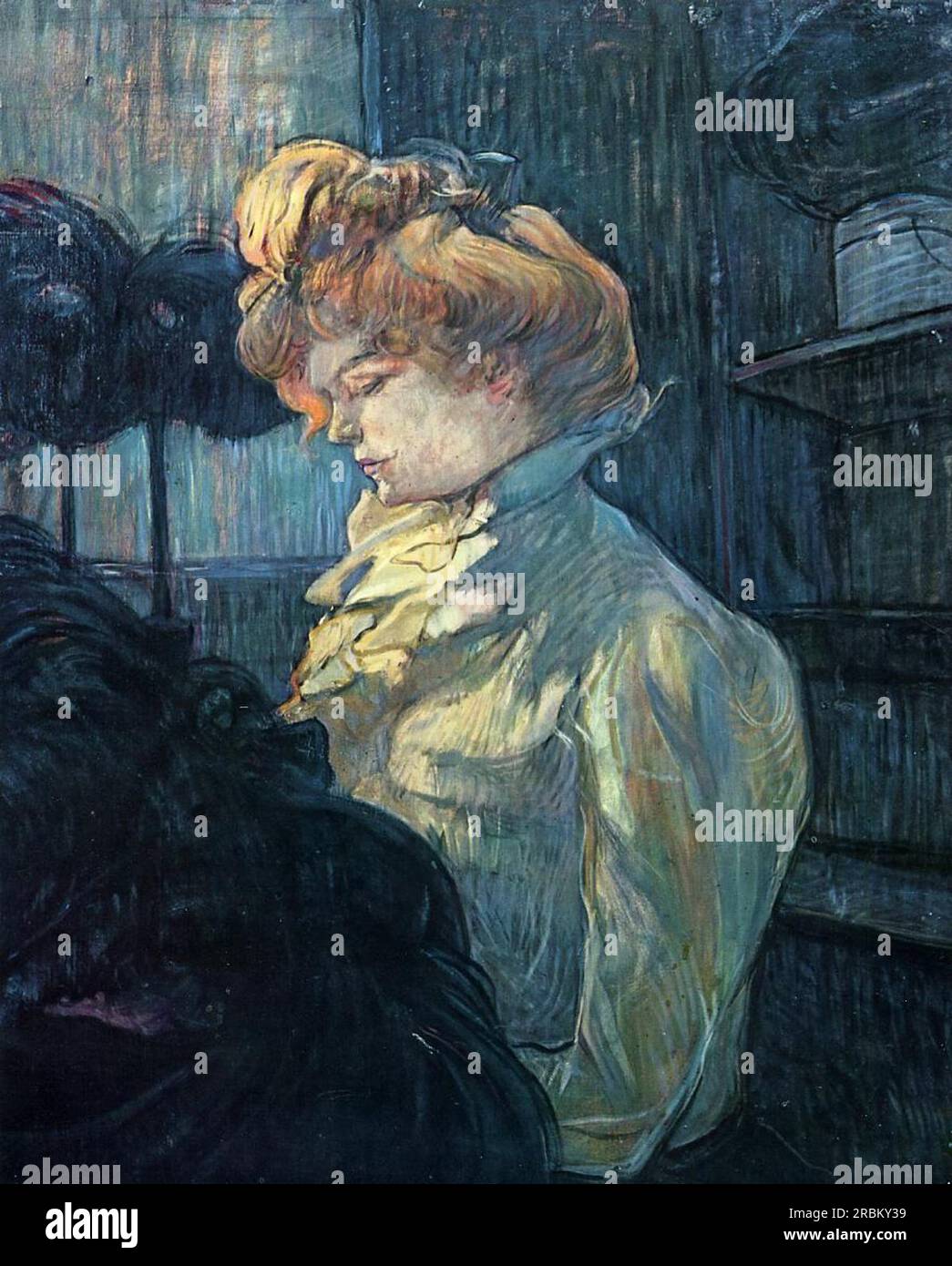 The Milliner 1900 by Henri de Toulouse-Lautrec Stock Photo - Alamy