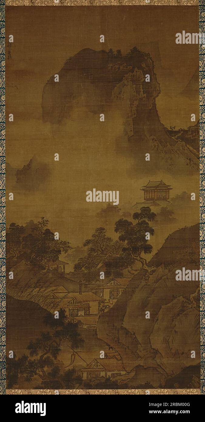 Sesshu toyo landscape four seasons hi-res stock photography and images ...