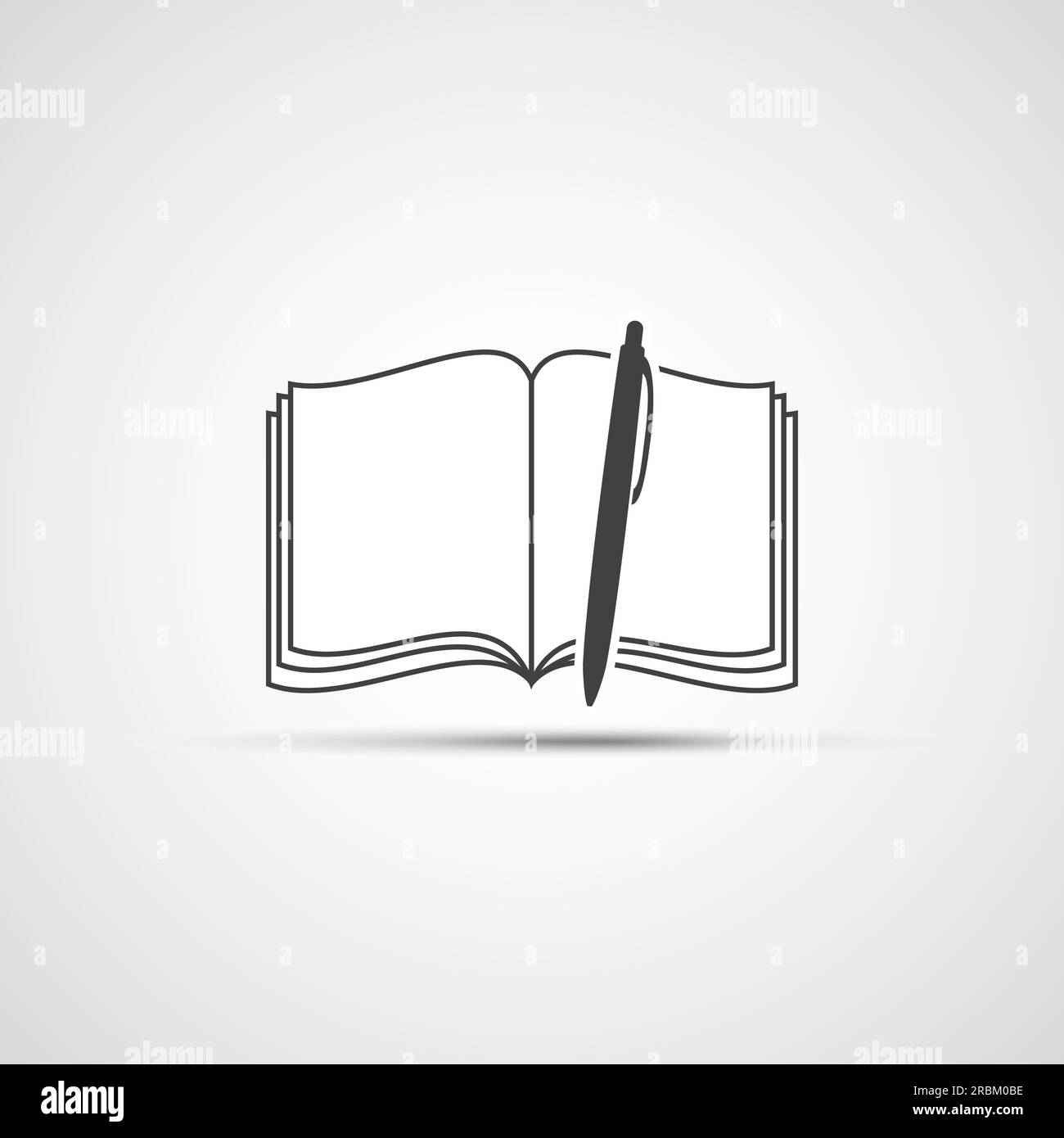 Notebook pen poetry Stock Vector Images - Alamy