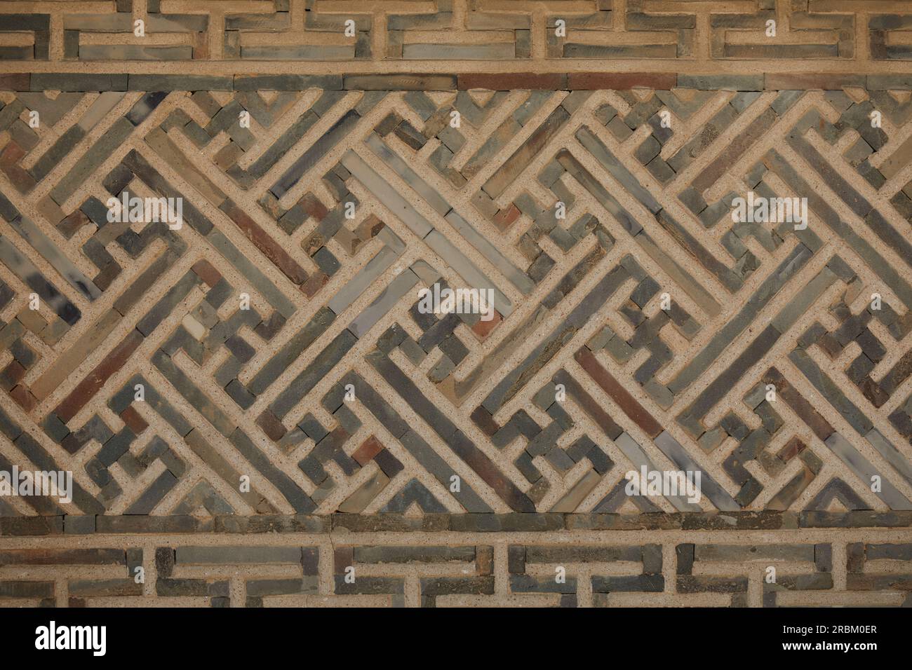 Korean traditional house, old palace, stone wall Stock Photo - Alamy