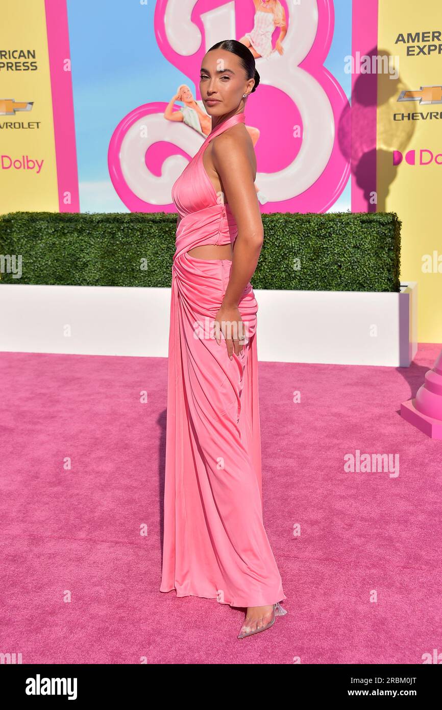 Chanel Stewart bei der Weltpremiere des Kinofilms 'Barbie' im Shrine Auditorium. Los Angeles, 09 ...
