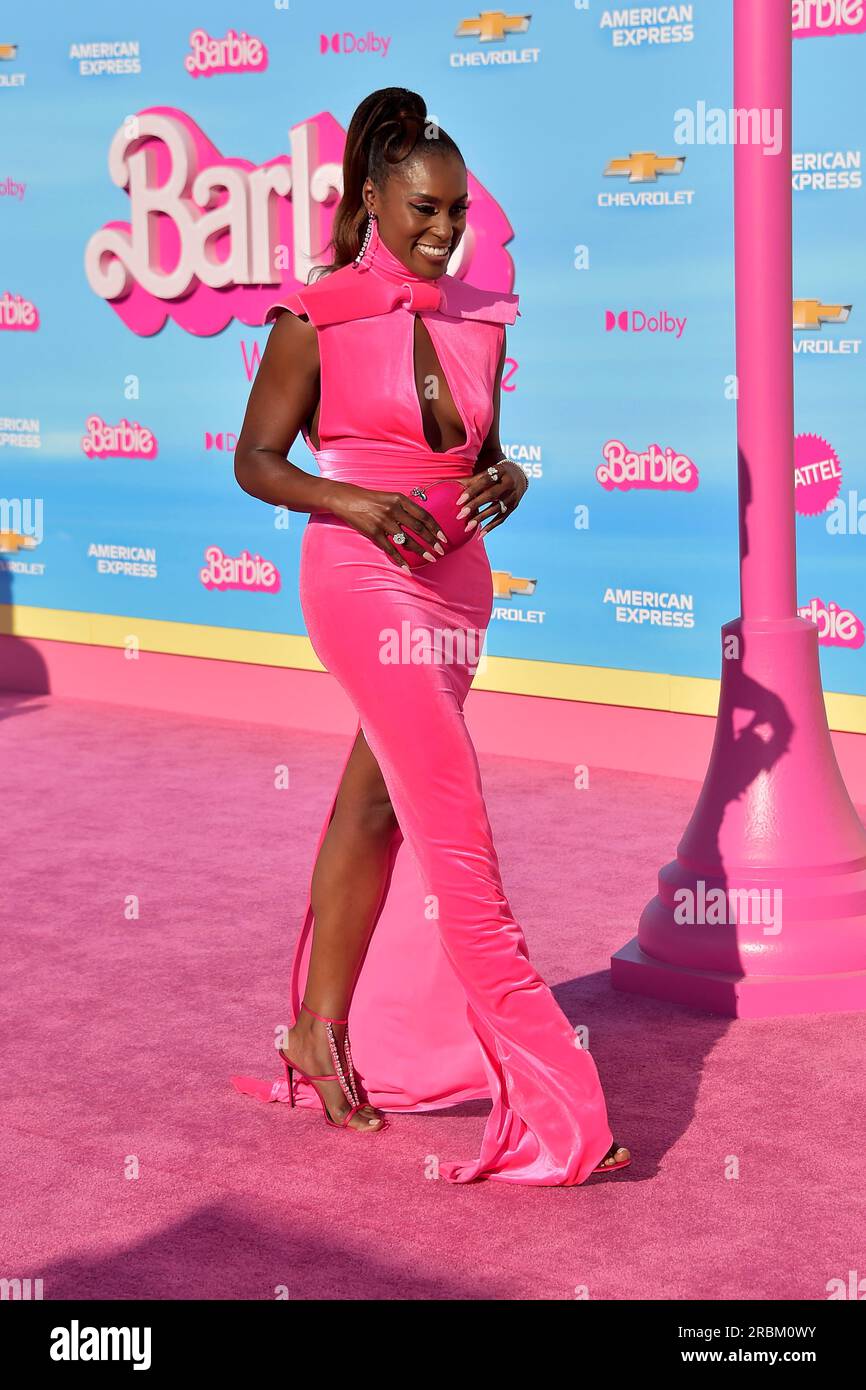 Issa Rae bei der Weltpremiere des Kinofilms 'Barbie' im Shrine ...