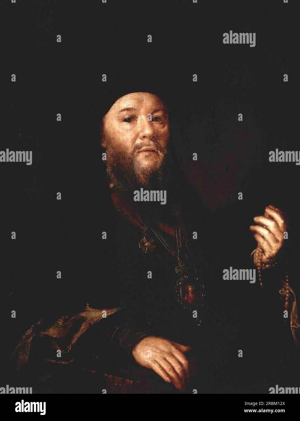 Portrait de larchimandrite theophane hi-res stock photography and ...