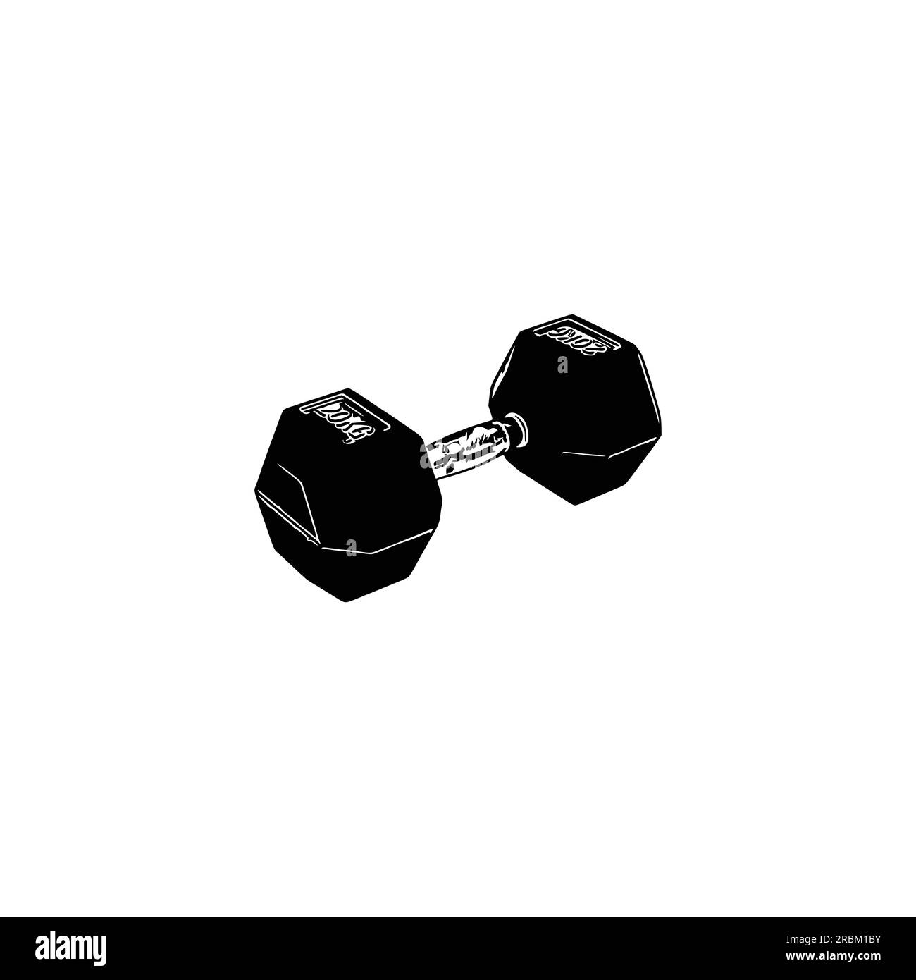 Vector dumbbell Stock Vector Images - Alamy