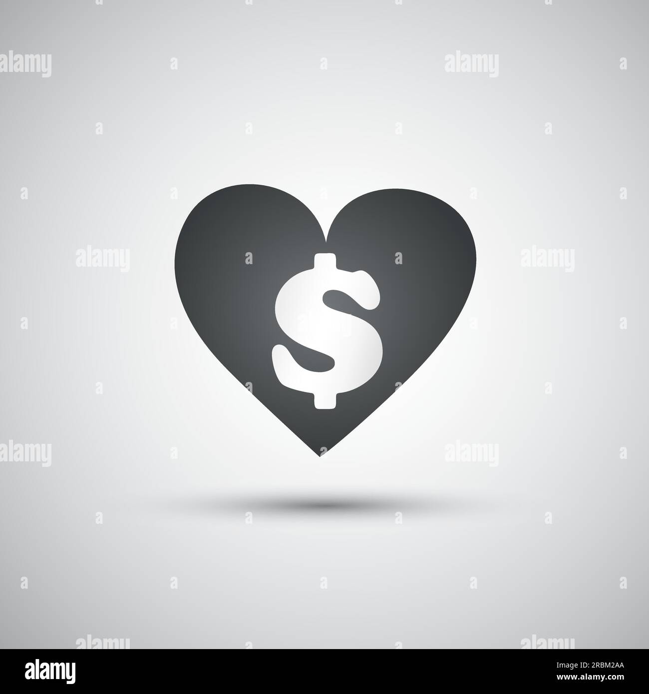 I Love Money - Dollar Sign Design Stock Vector Image & Art - Alamy