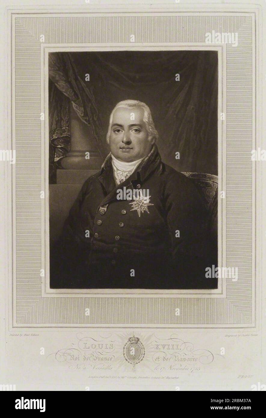 King louis xviii old hi-res stock photography and images - Alamy