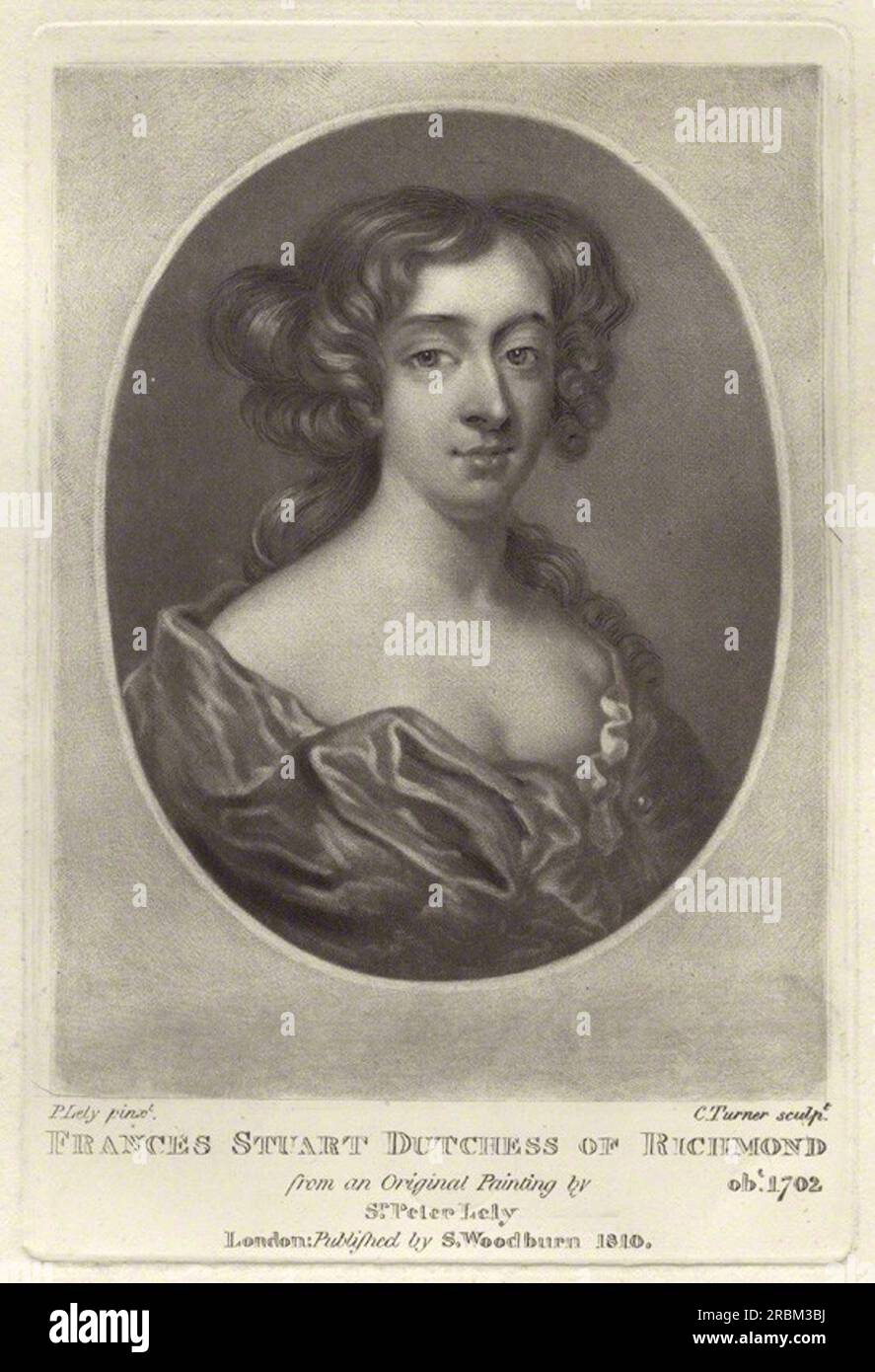 Frances Teresa Stuart, Duchess of Richmond and Lennox 1810 by Charles ...