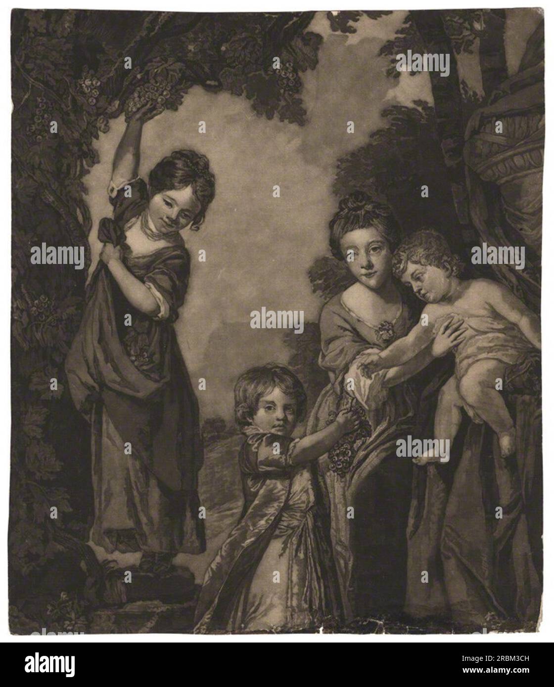 The Penn Family (Louisa Hannah Penn; John Penn; Juliana Baker (née Penn ...