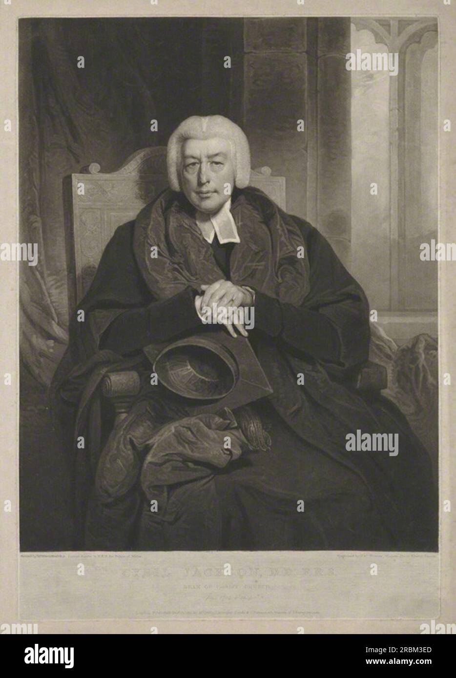 Cyril Jackson 1811 by Charles Turner Stock Photo - Alamy
